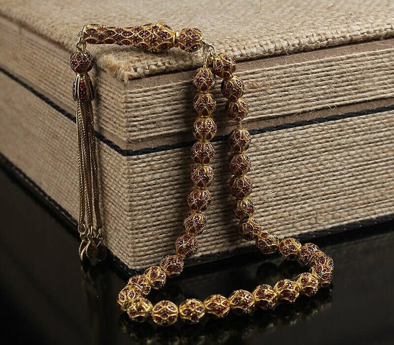 Heavy Silver Rosary Beads