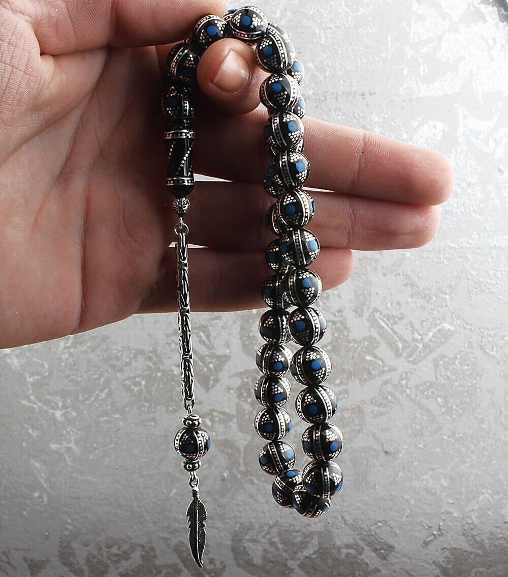 Tasbih with Oltu Stone - ephesusjewelry.com